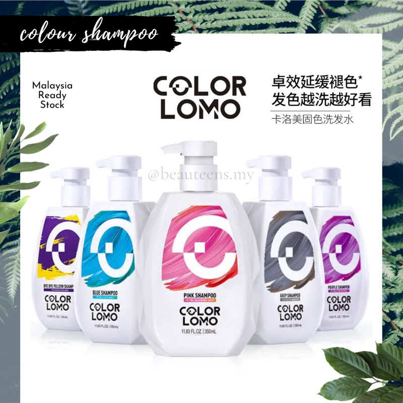 Colorlomo卡洛美 Hair Colour Shampoo Colour dye ready stock卡洛美固色洗发水上色补色染色固色 ...
