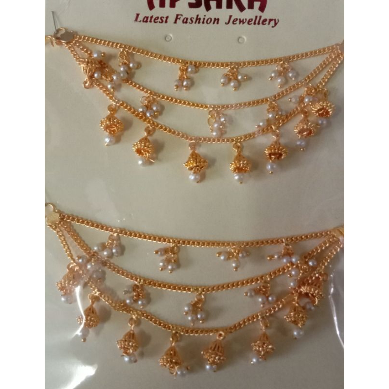 bahubali earing chain / matil ( chain only) | Shopee Malaysia