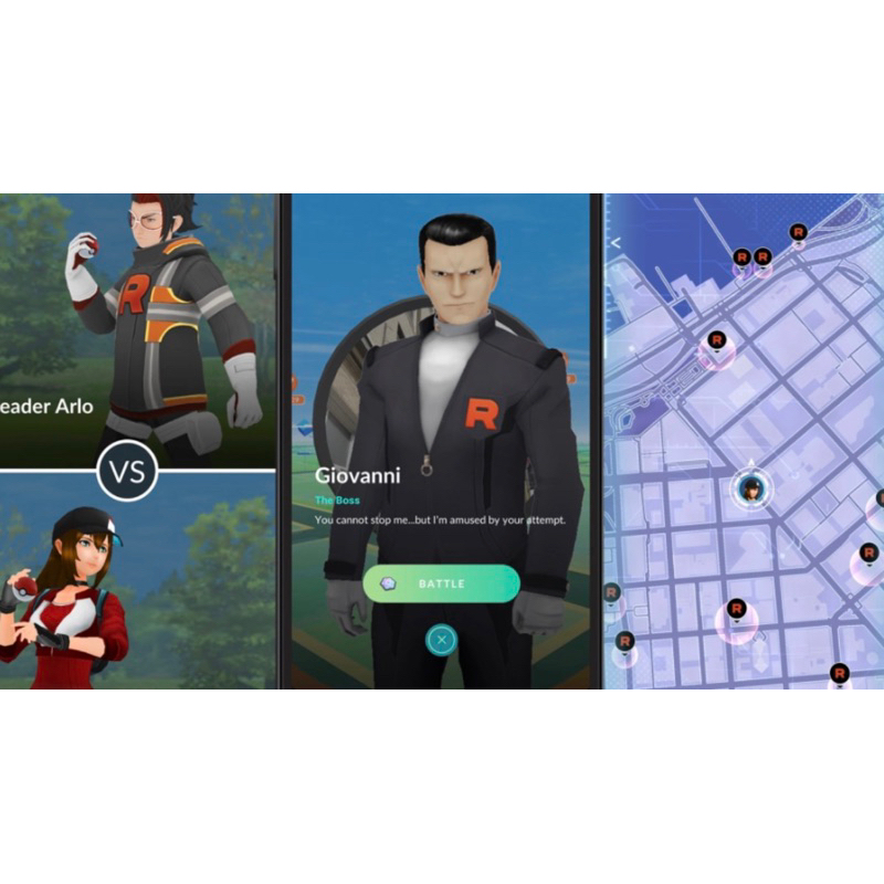 Pokemon GO - Defeating Team GO Rocket Giovanni Service! | Shopee Malaysia