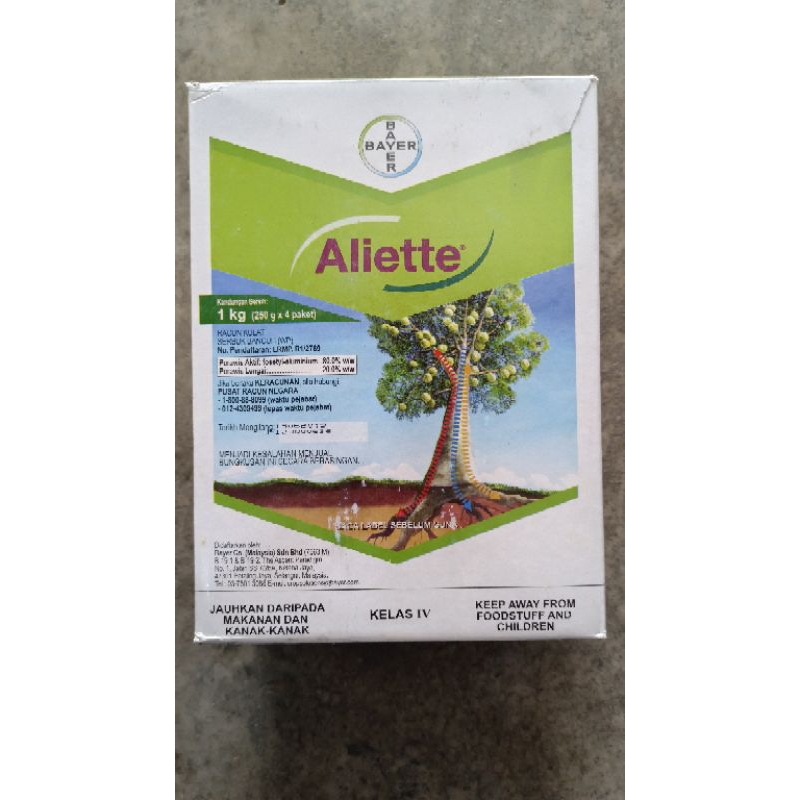Bayer Aliette 250g fosetyl-aluminium 80% RACUN kulat fungicide durian ...