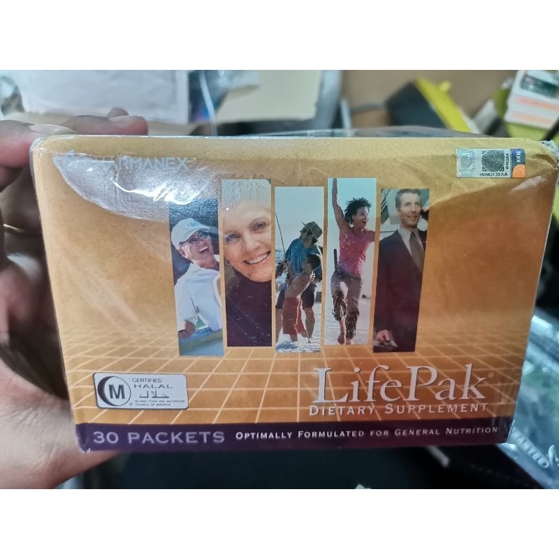 *Twin pack* Lifepak lifepak dietry suppliment 60 packets (Ready Stok ...