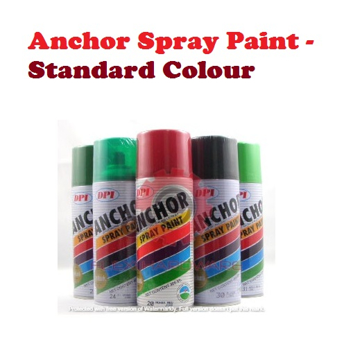 Anchor Spray Paint 400ml - Standard Colour | Shopee Malaysia