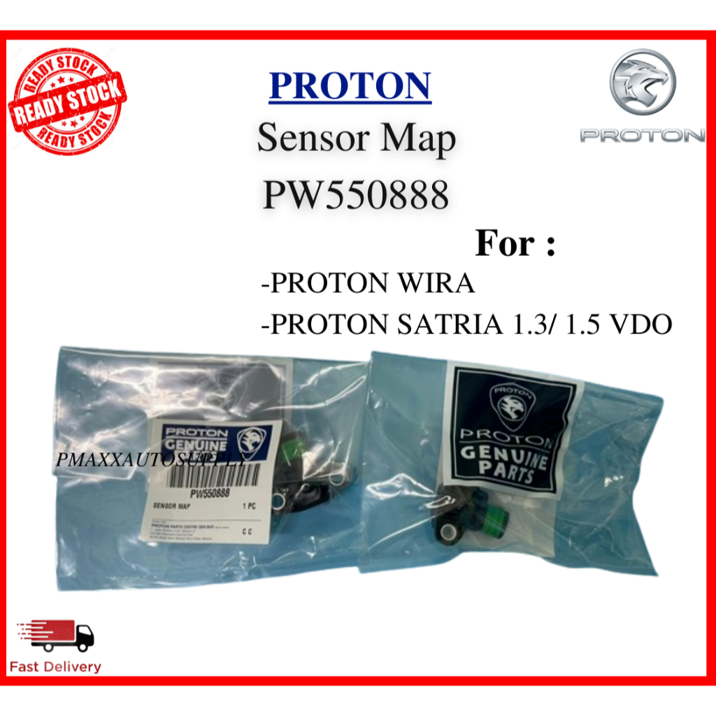 ORIGINAL PROTON Map Sensor - Proton Wira Satria 1.3L 1.5L 4G13 4G15 VDO ...