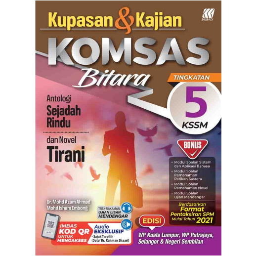 TIRANI Kupasan dan Kajian KOMSAS Bitara Tingkatan 5 KSSM (Preloved) | Shopee Malaysia