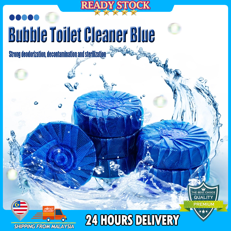 Toilet Cleaning Royal Blue Bubble Household Toilet Cleaning Spirit ...