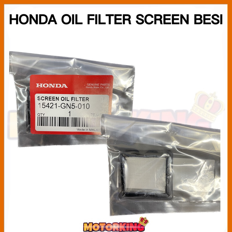 HONDA OIL FILTER SCREEN BESI ORIGINAL JARING FILTER HONDA | Shopee Malaysia