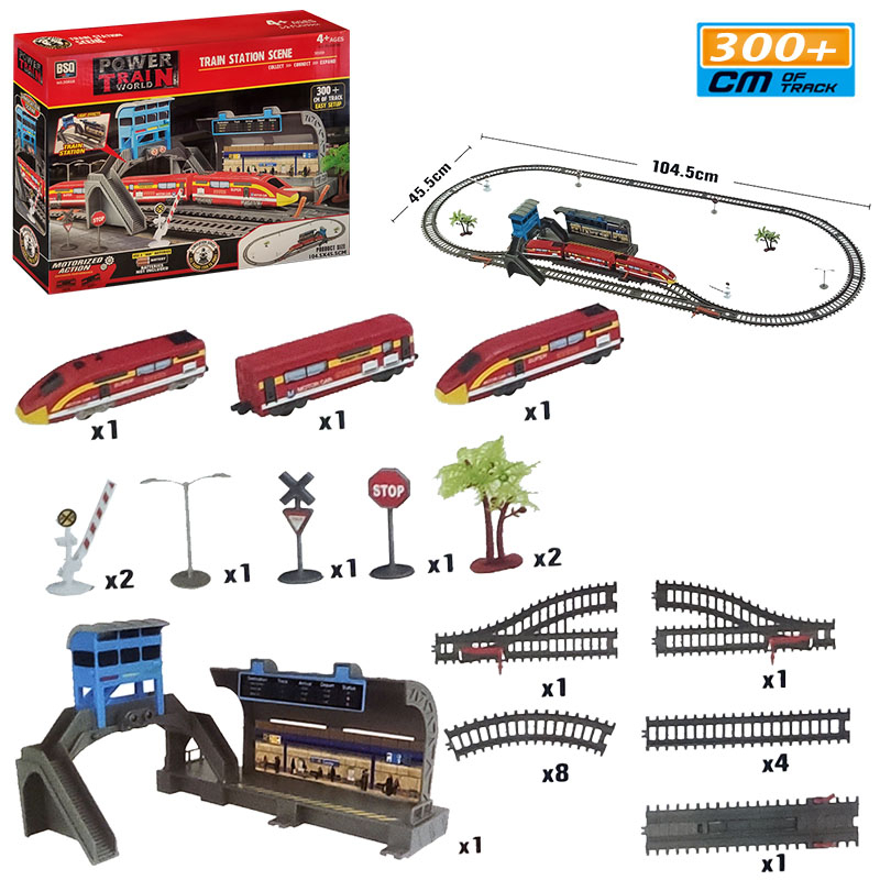 Power Train Harmony Rail Train Set High Speed Railway Stations ...