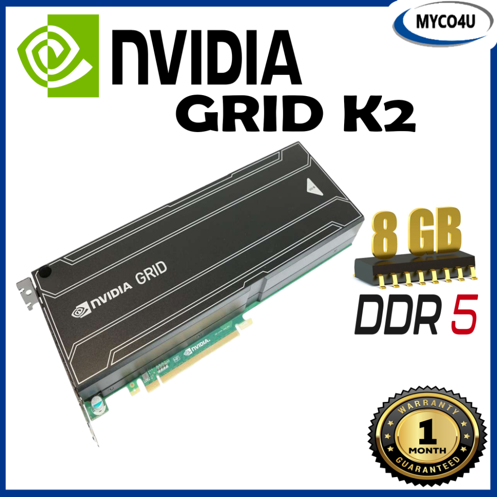 Nvidia Grid K2 8gb Graphic Card VGA Card Multiple Virtual Support ...