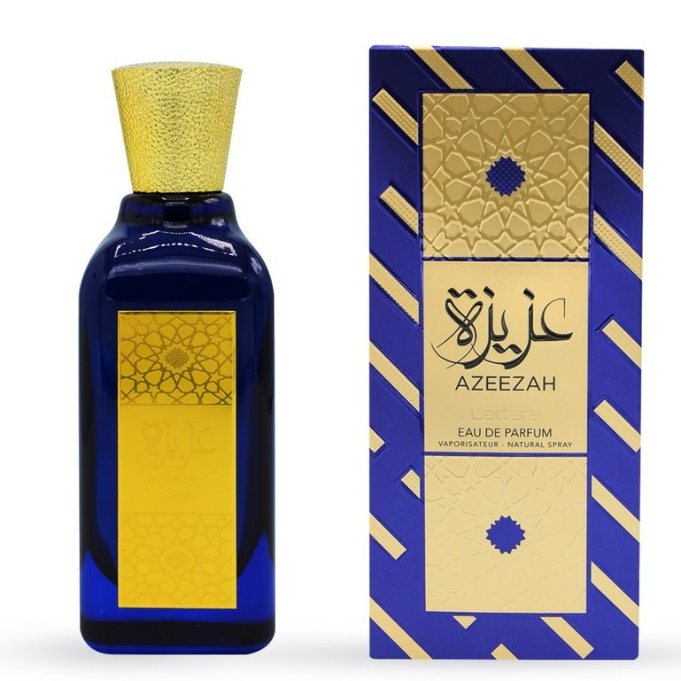 Azeezah perfume 100 ml from dube by Lattafa Original Lattafa 3D Sticker ...