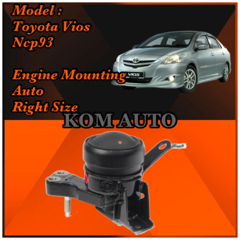 Toyota Vios Ncp93 Auto Engine Mounting Right Size | Shopee Malaysia