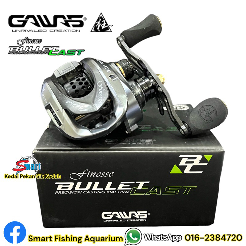 NEW 2020 164gm Gawas Bullet Cast Finesse Bc Reel | Shopee Malaysia