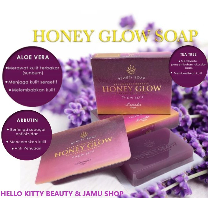Sabun Honey Glow 100grm / Honey Glow Beauty Soap 100grm / Ready Stock ...