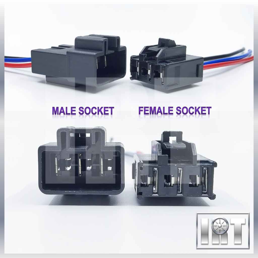 3 Pin Dashboard Socket Evo 7 8 9 Mitsubishi Engine Connector Enjin ...