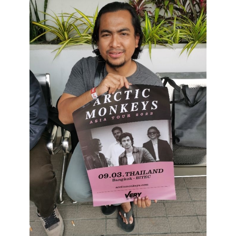 Artic Monkeys Poster Bangkok Asia Tour 2023 | Shopee Malaysia