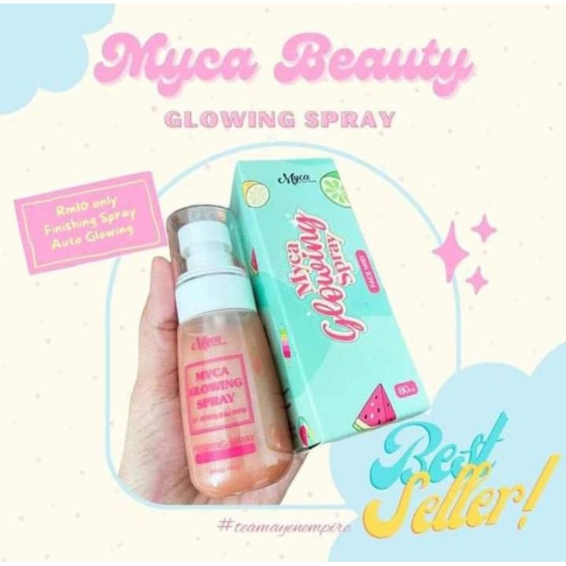 Myca Glowing Spray /Myca Glowing Spray Orihq/Glowing Spray Murah ...