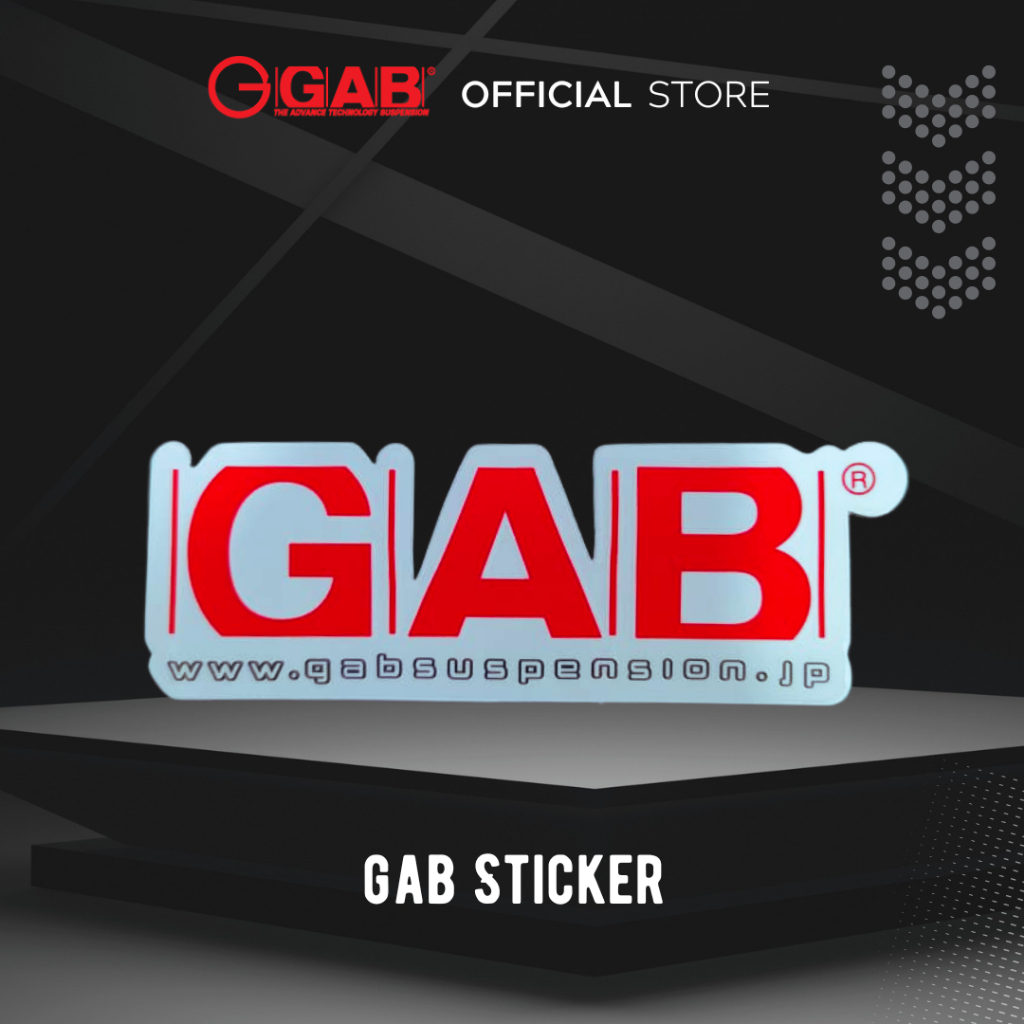 GAB Suspension Car Body Sticker | Shopee Malaysia