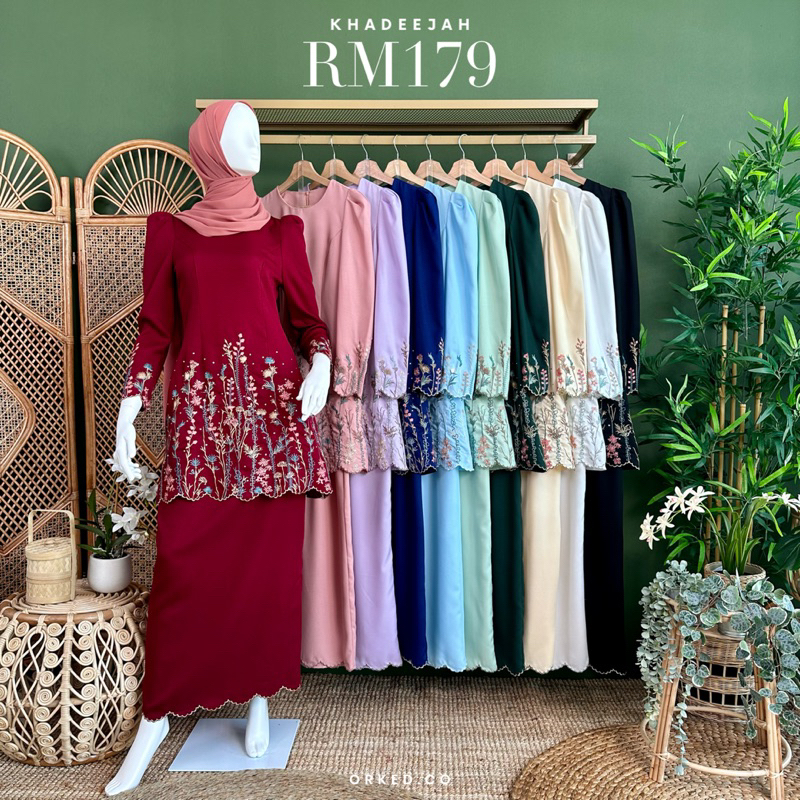 KHADEEJAH BY BUTIK ORKED.CO | Shopee Malaysia
