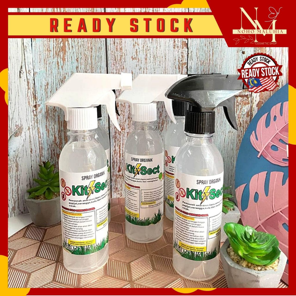 KitSect Spray Organik Lipas Semut Cicak Serangga Tikus Kereta Dan Rumah ...