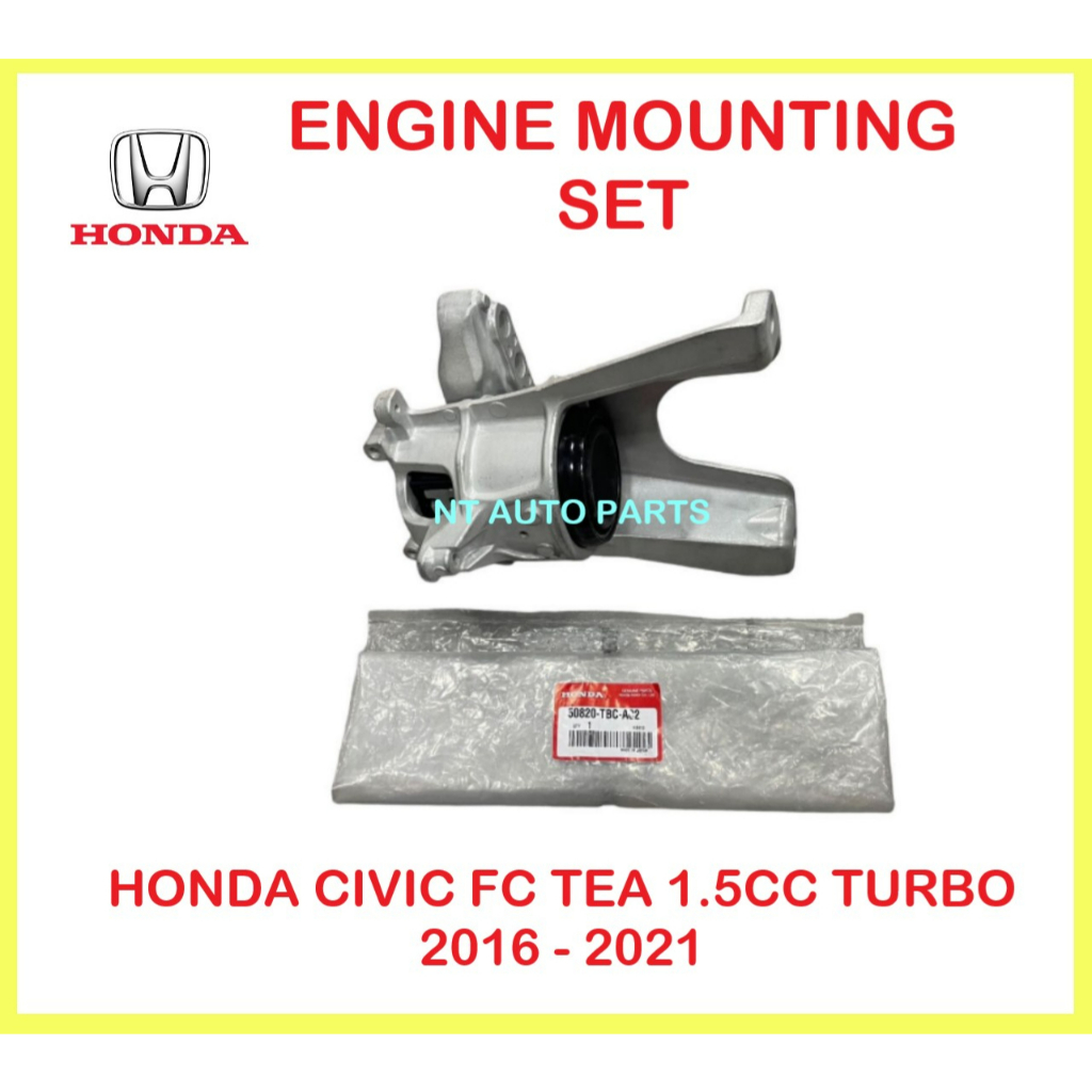 ORIGINAL HONDA CIVIC FC TEA 1.5CC TURBO 2016 - 2021 ENGINE MOUNTING SET ...