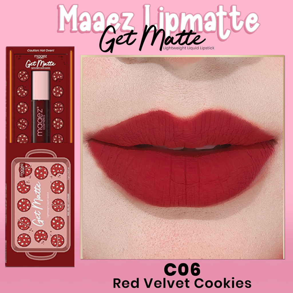 Maaez - Gincu Cecair Matte | Lipmatte (Get Matte) | Shopee Malaysia