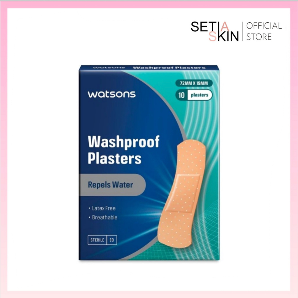 Washproof Plaster by Watsons 10s | Shopee Malaysia