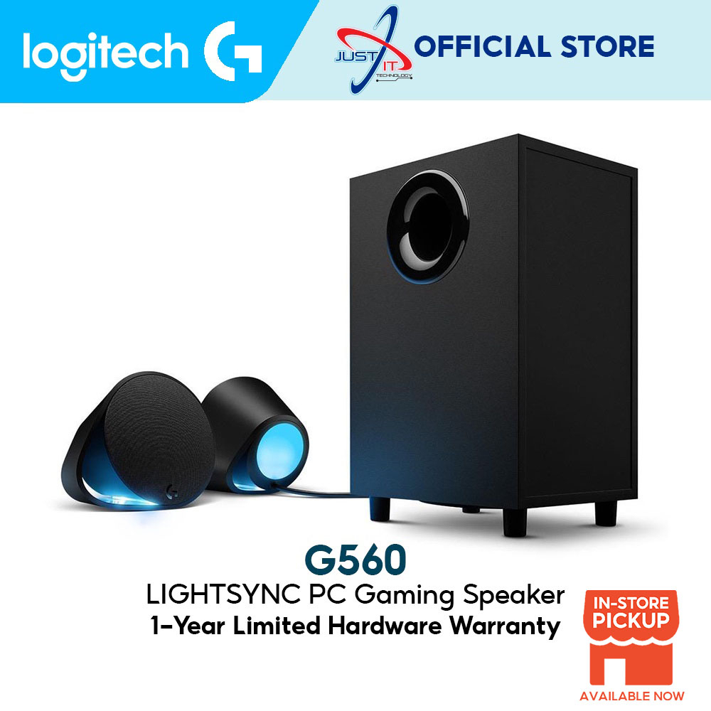 Logitech G560 LIGHTSYNS PC GAMING BLUETOOTH SPEAKER ( 980-001304 ...