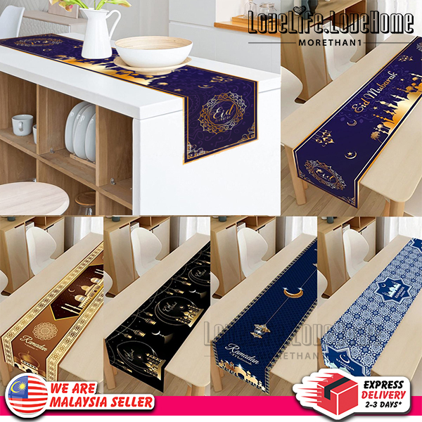 MORETHAN1 Kain Runner Meja - Kami Penjual Tempatan, Hiasi Meja Anda ...