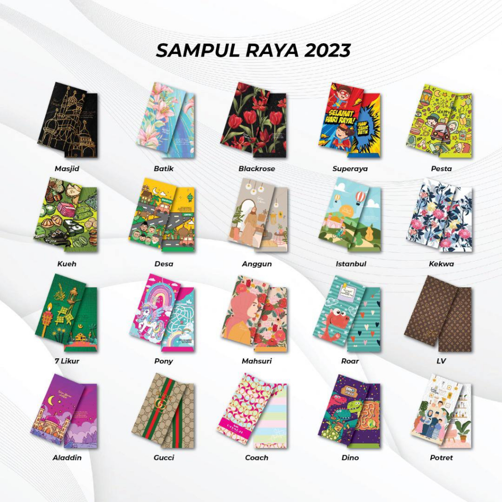 READYSTOK SAMPUL RAYA 2023 (NEW) | Shopee Malaysia