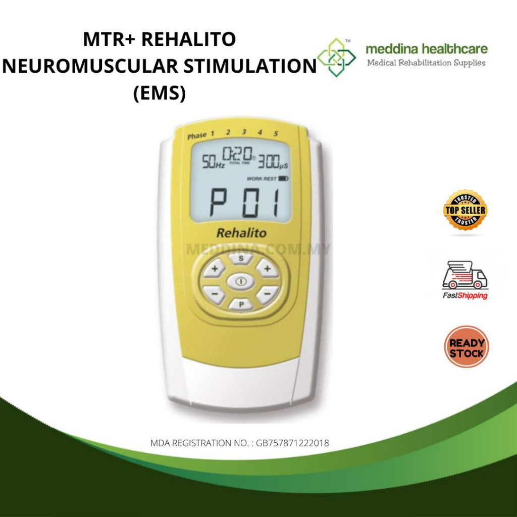 MEDDINA MTR+ Rehalito Neuromuscular Stimulation (EMS) | Shopee Malaysia