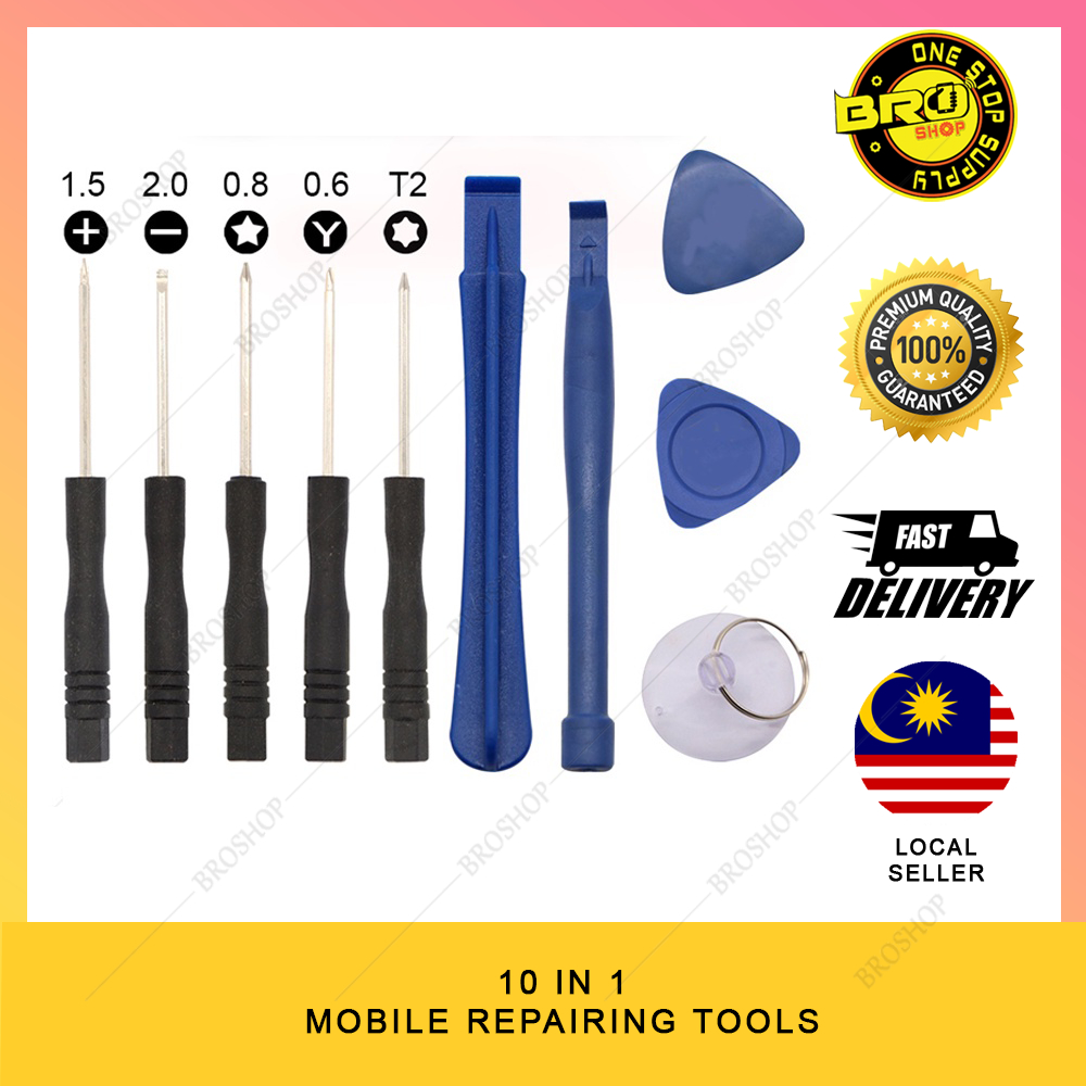 10 in 1 Opening Tools Set for DIY Repair Kit for Mobile Phone ...
