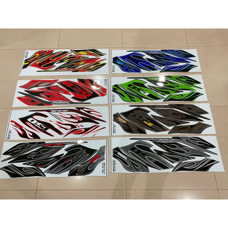 Honda rsx150 rsx 150 body sticker api edisi (26) | Shopee Malaysia