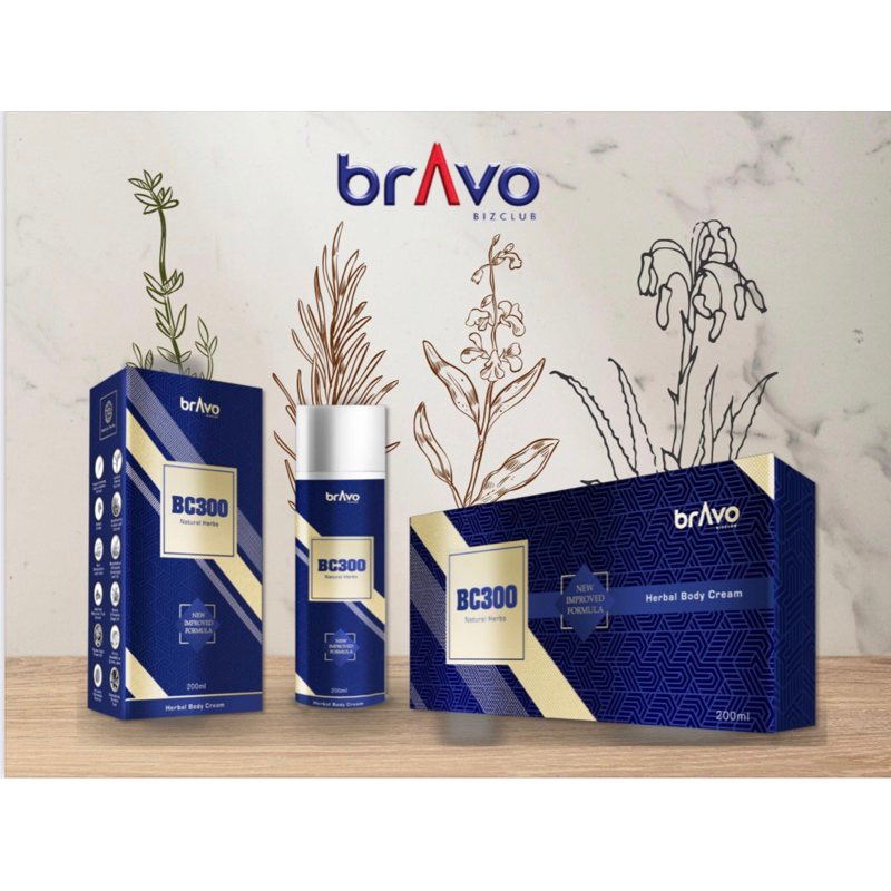 FREE SHIPPING - ORIGINAL BC300 Body cream - FROM Bravo HQ (Min order: 1 - Free registration ...