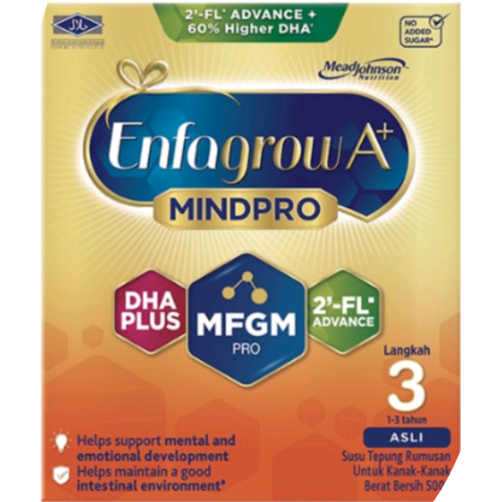 Enfagrow A+ mind pro step 3 500g (exp:AUG2024) | Shopee Malaysia