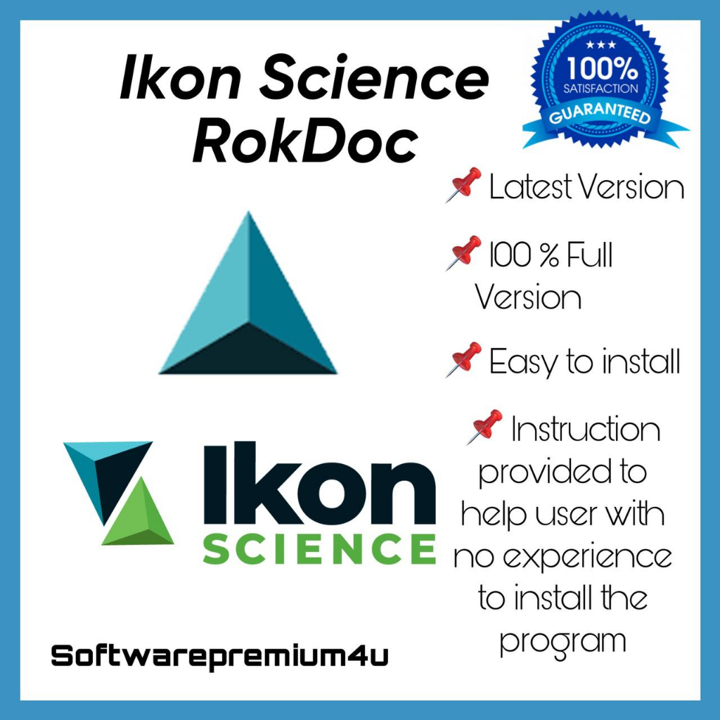 Ikon Science RokDoc 2023.1 | 2022.2 | 2020 v6.6 🔥【Latest】🔥 | Shopee ...