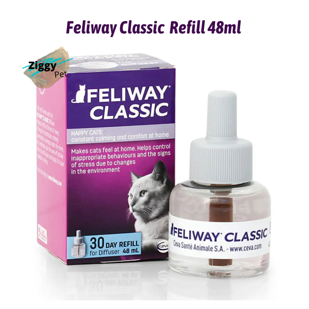 Feliway Classic Diffuser Refill Only (48ml) | Shopee Malaysia