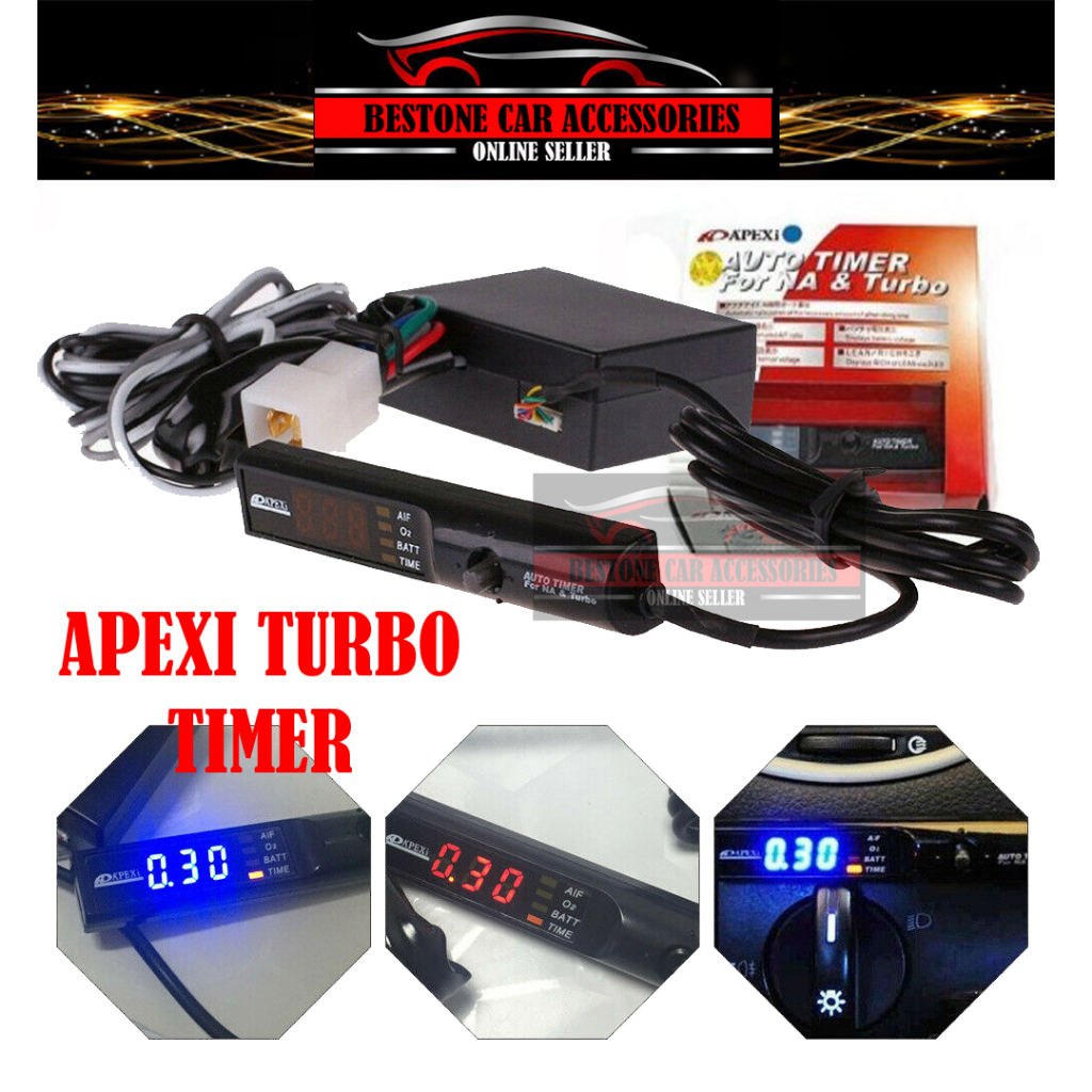 Apexi Turbo Timer Controller With Led Display | Shopee Malaysia
