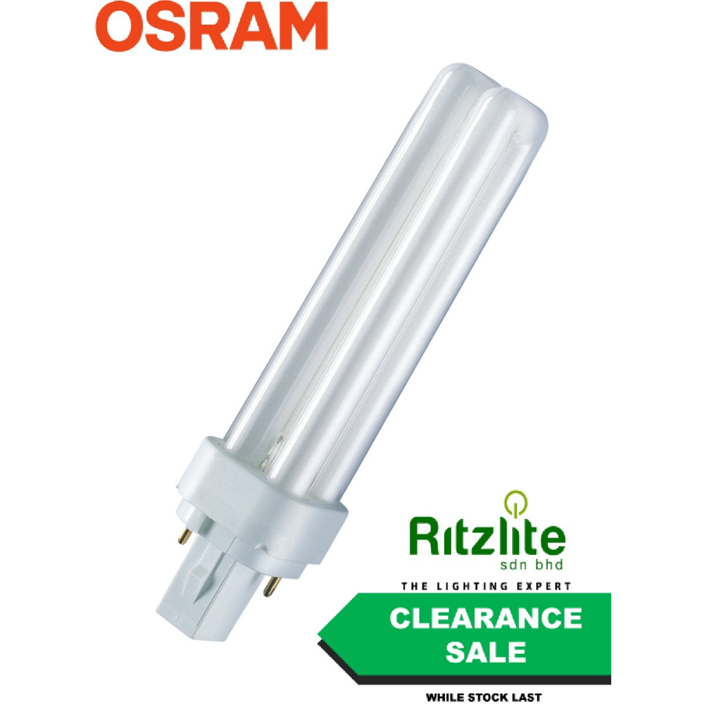 [CLEARANCE] OSRAM DULUX D 18W 830 (2 pin) | Shopee Malaysia