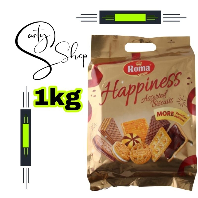 Roma Happiness Assorted Biscuit (1kg | Shopee Malaysia