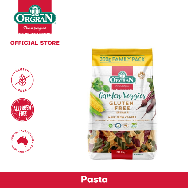 Orgran Gluten Free Garden Veggie Spirals Pasta (350g) | Shopee Malaysia