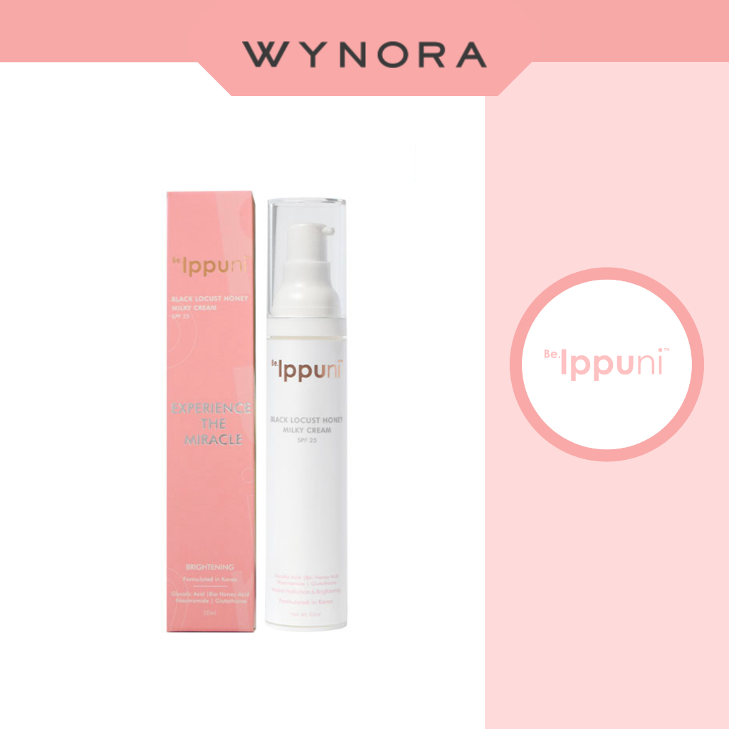 BE.IPPUNI Black Locust Honey Milky Cream SPF25 50ml | Shopee Malaysia