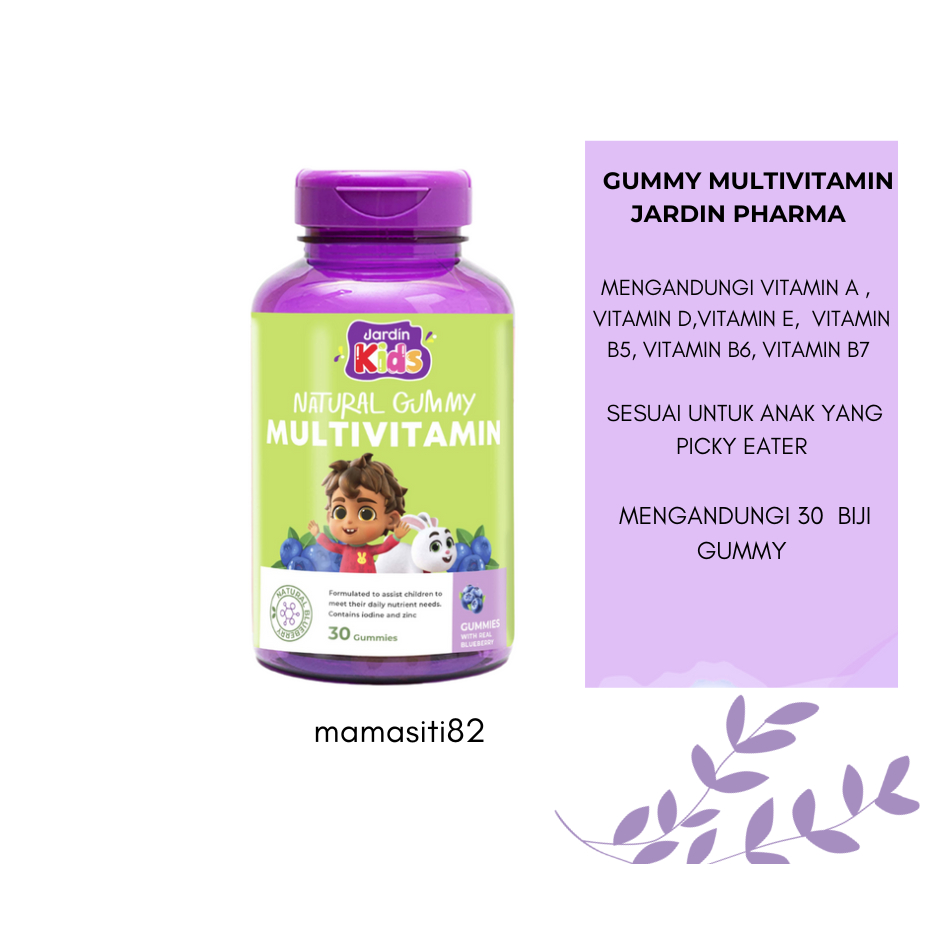 CLEARANCE STOK EXPIRE APRIL 2024 Multivitamin for kids Jardin Pharma ...