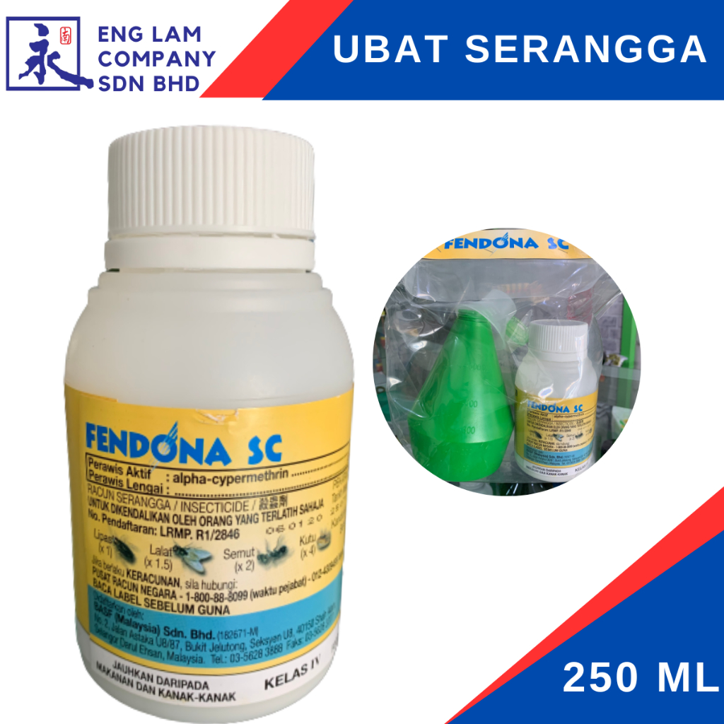BASF FENDONA SC | UBAT LALAT | UBAT LIPAS | UBAT KUTU | RACUN SERANGGA ...