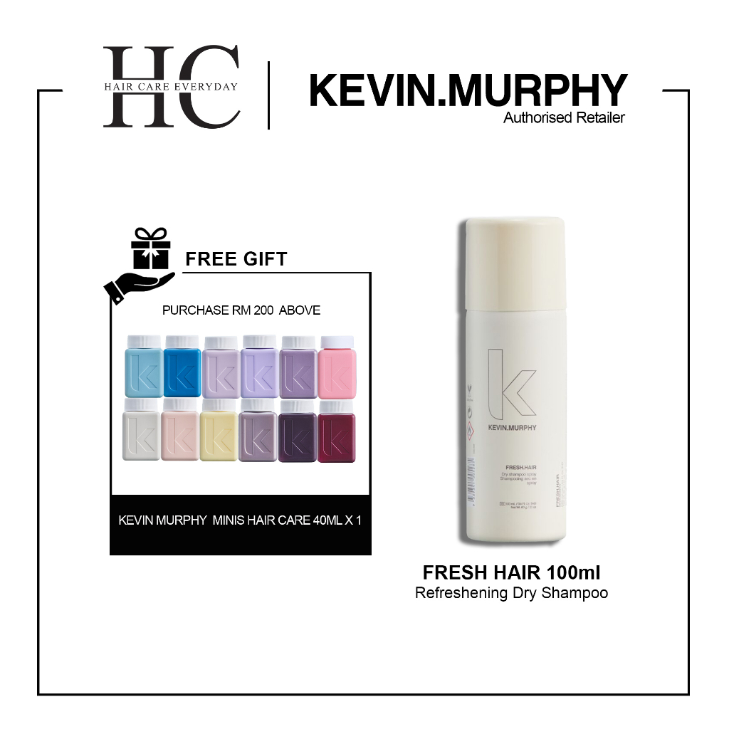 Kevin Murphy Fresh Hair 100ml ( Refreshening Dry Shampoo ) | Shopee ...