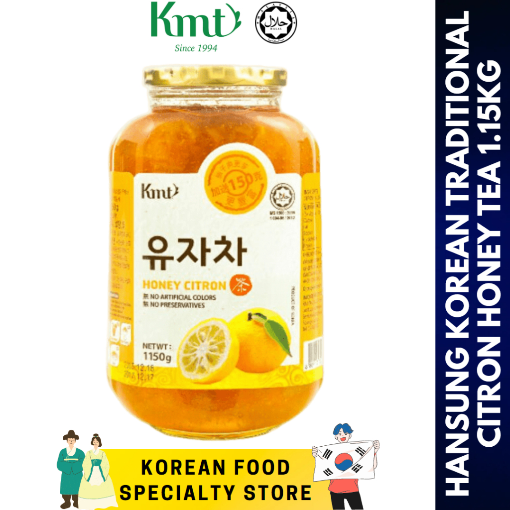KMT HALAL HANSUNG KOREAN TRADITIONAL HONEY TEA - 1.15KG | Shopee Malaysia