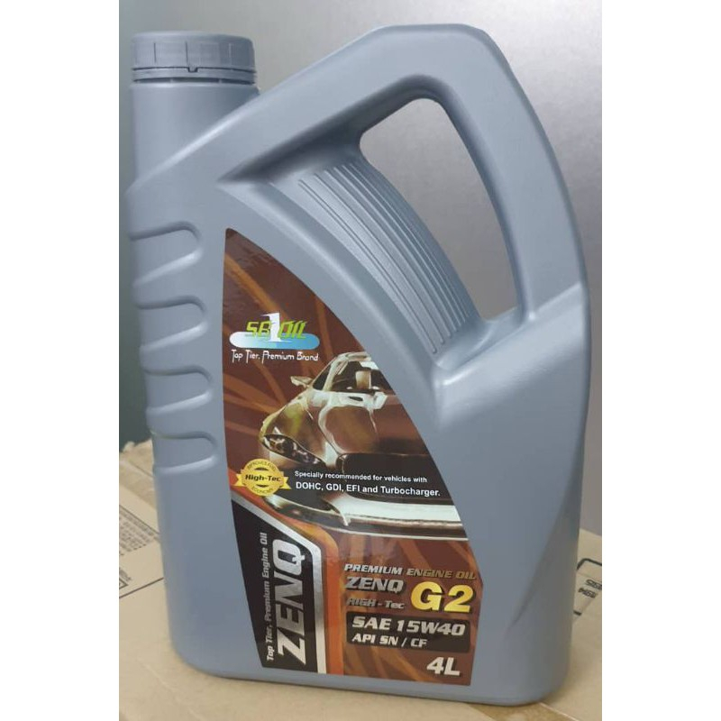 ZENQ G2 ENGINE OIL 15W40 4L | Shopee Malaysia