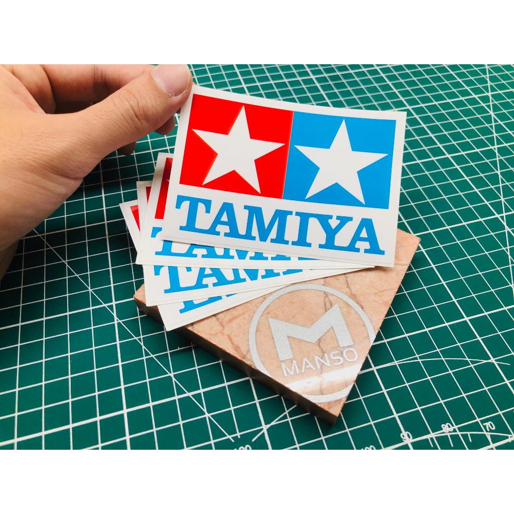 J060 TAMIYA LOGO Sticker Decal | Shopee Malaysia