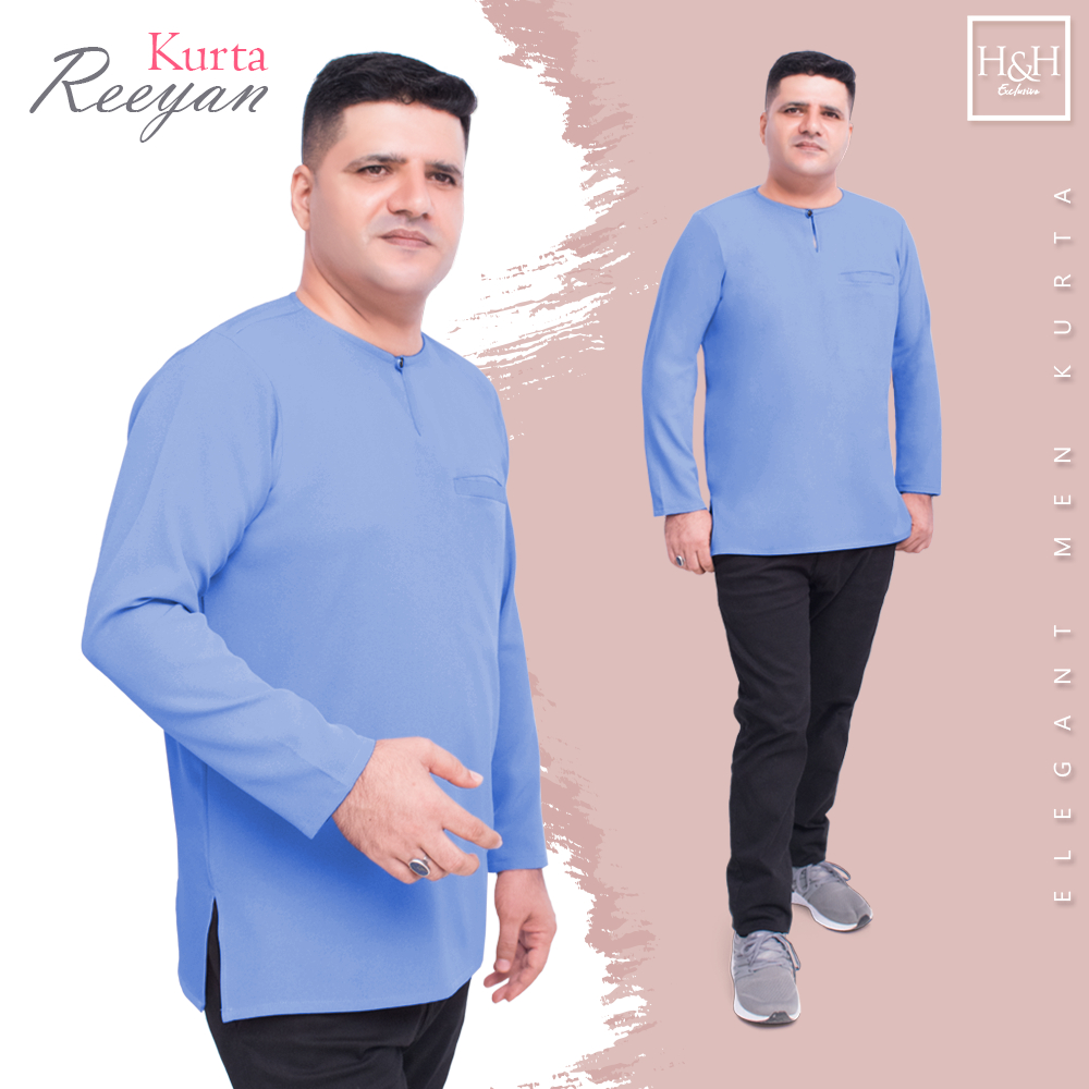 Kurta Reeyan lelaki Modern by Mood Mist Fashin V2 | Shopee Malaysia