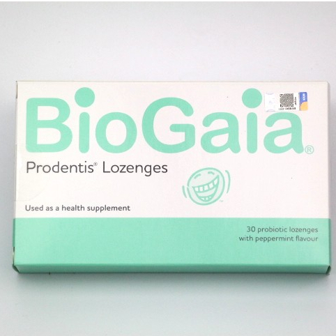 BioGaia Prodentis Lozenges 30 Probiotic Lozenges with Peppermint ...