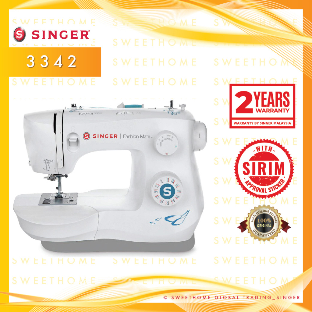 Singer 3342 Fashion Mate Sewing Machine *Ready Stock & Bubble Wrap ...