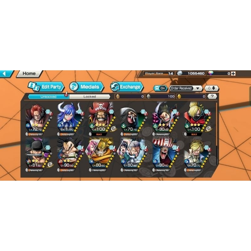 One Piece Bounty Rush: 3 EXTREME Roger MAX + Shanks Blue + Zoro Oni ...